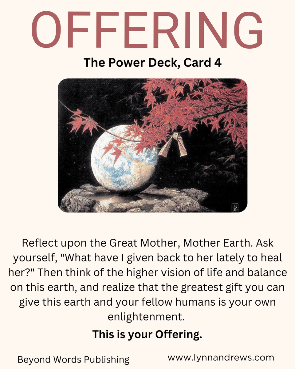 The Power Deck - The Cards of Wisdom Offering #4 – Lynn V. Andrews ...