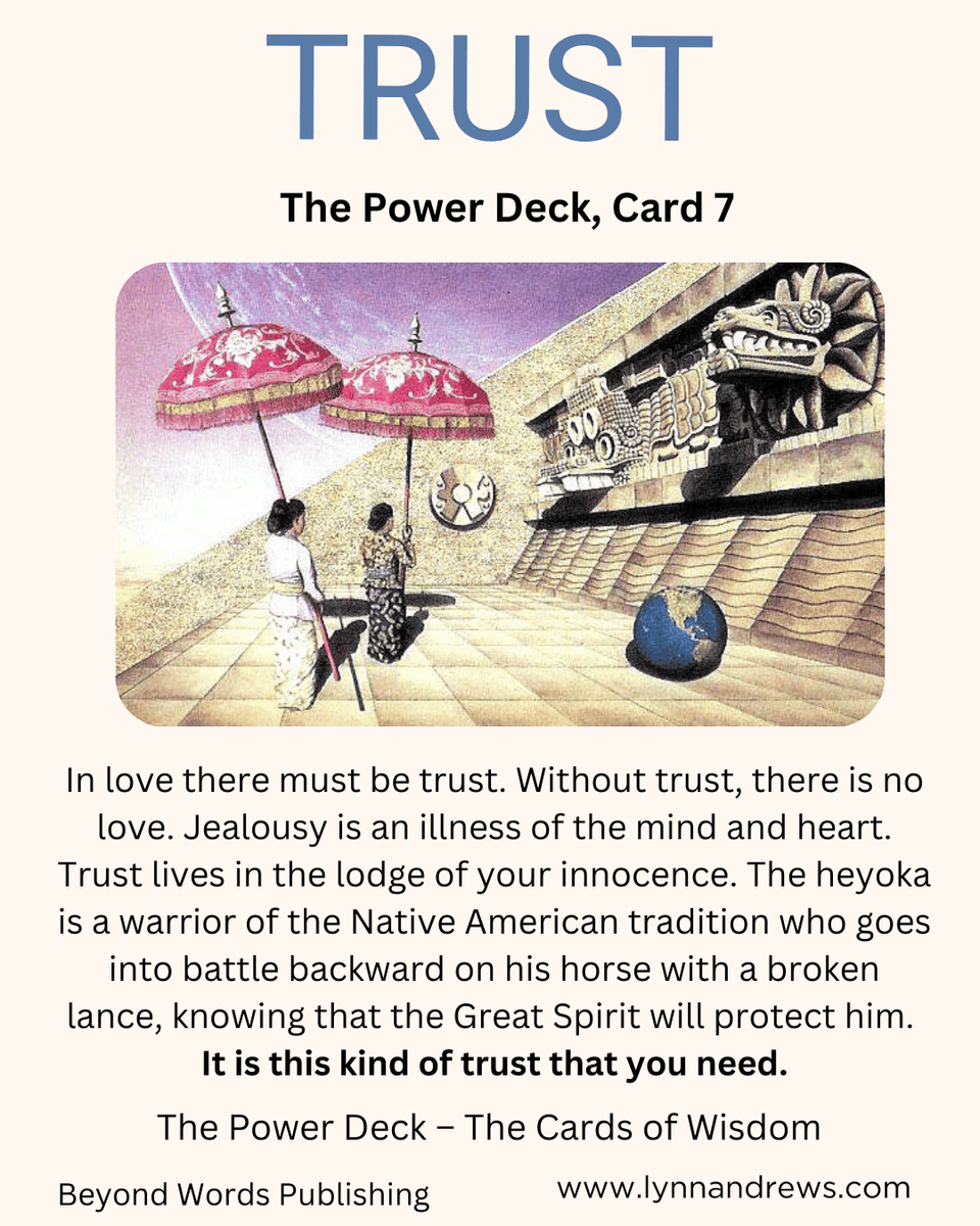 The Power Deck - Cards of Wisdom #7 – Lynn V. Andrews Legacy Project